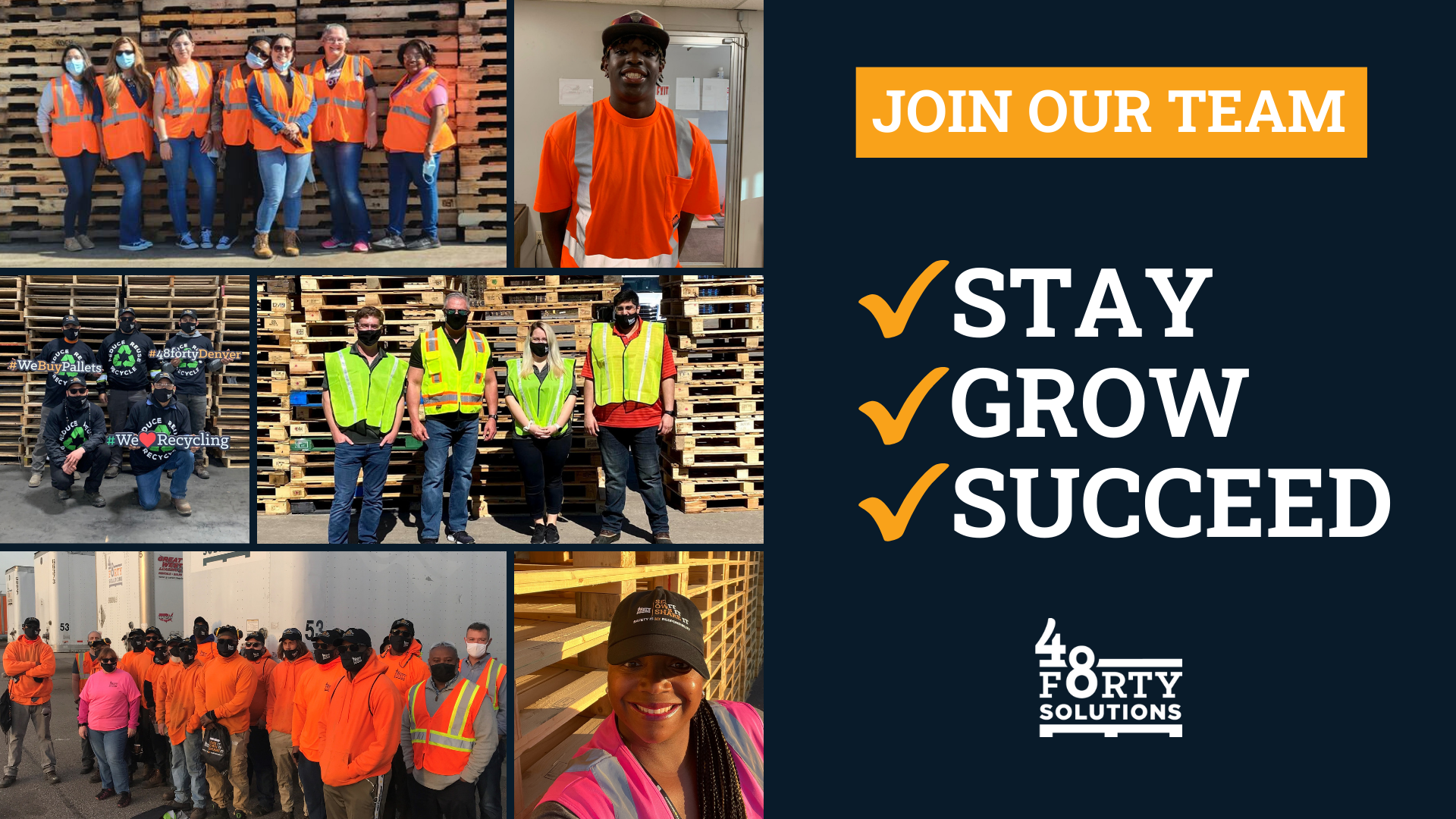 Join Our Team: Stay, Grow, Succeed at 48forty